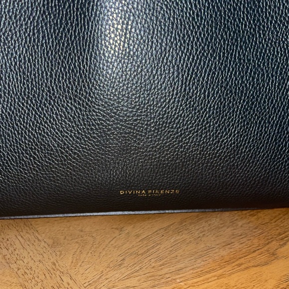 Divina Firenze | Bags | Divina Firenze Blackwhitebrown Leather Bag ...